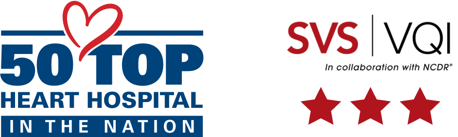 Heart And Vascular Care Top 50 Heart Hospital In The Nation